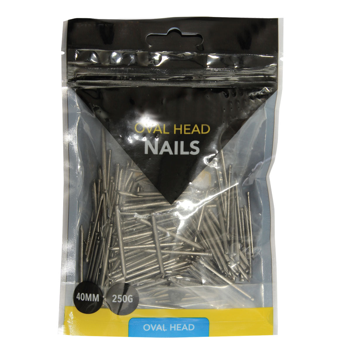 Oval Head Nails 40mm – Goodmans