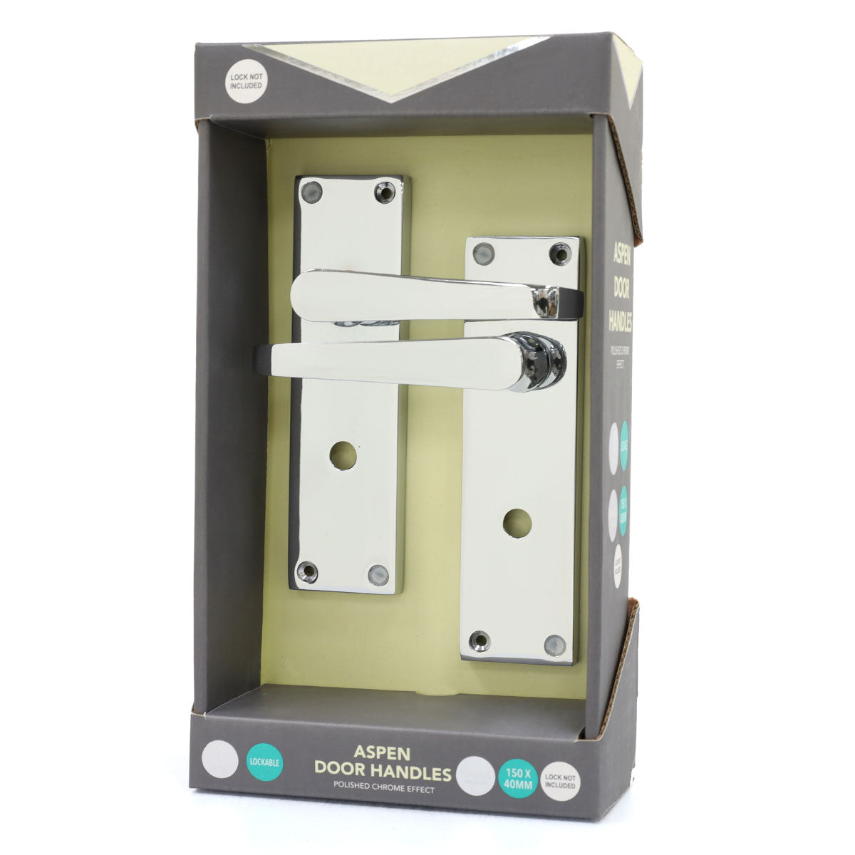 Aspen Polished Chrome Lockable Handle – Goodmans