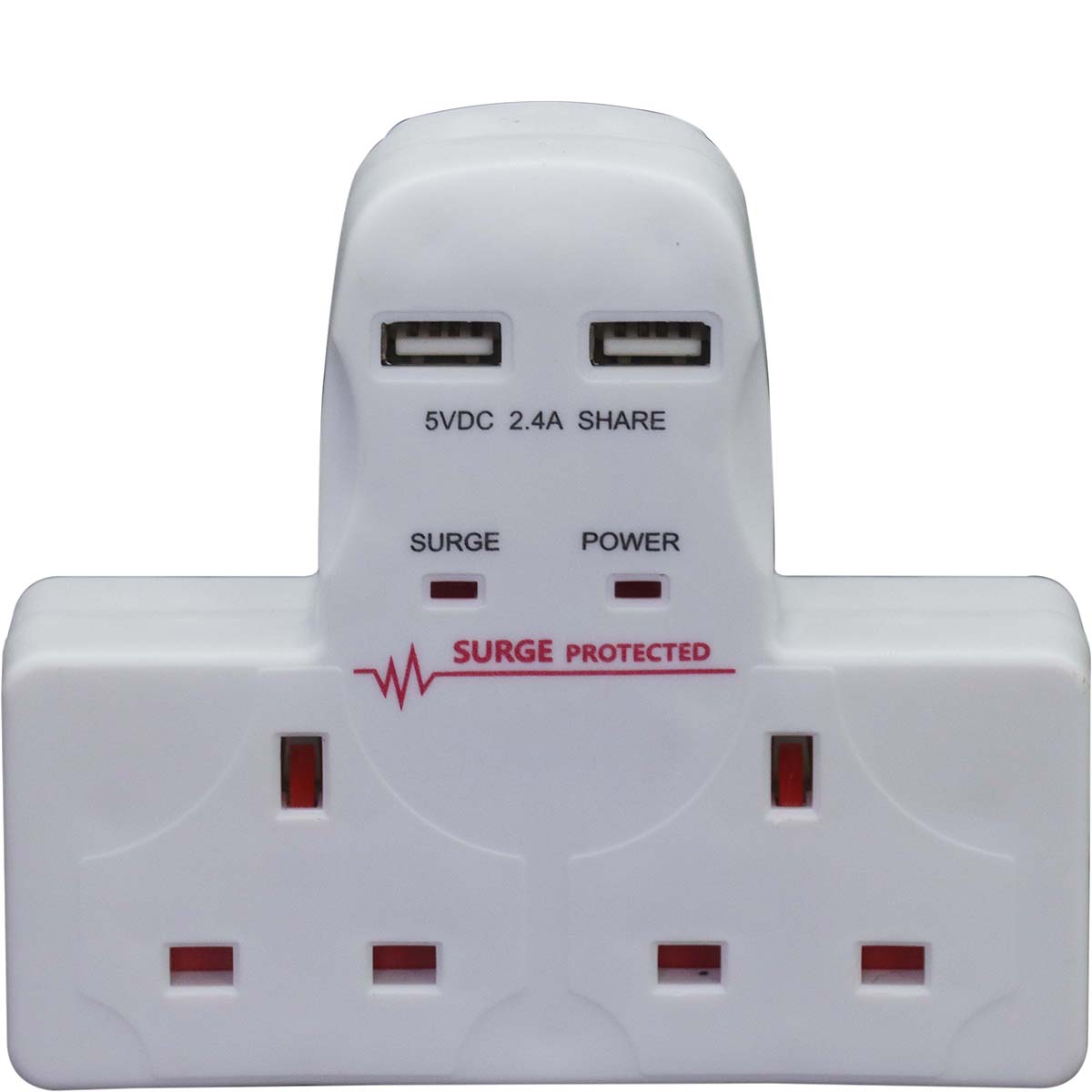 2 SOCKET 2USB EXTENSION – Goodmans